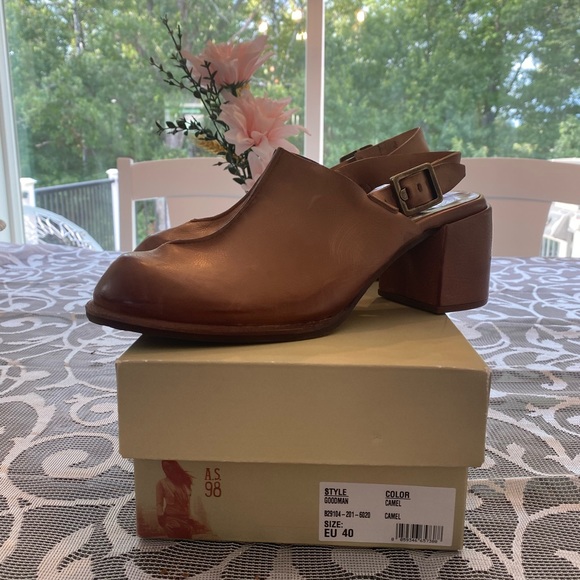 A.S.98 | Shoes | As98 Goodman Mule Style Size 4 | Poshmark